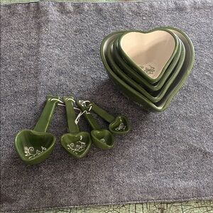 Temp-Tations | Kitchen | Temptations Heart Shape Nesting Measuring Cup ...